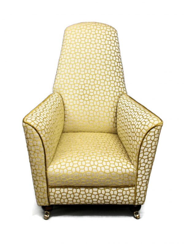 Art Deco Recliner/ Rocking Chair Egyptian Revival Style