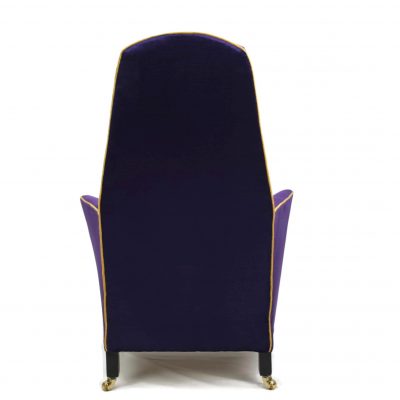 Art Deco Recliner/ Rocking Chair Egyptian Revival Style